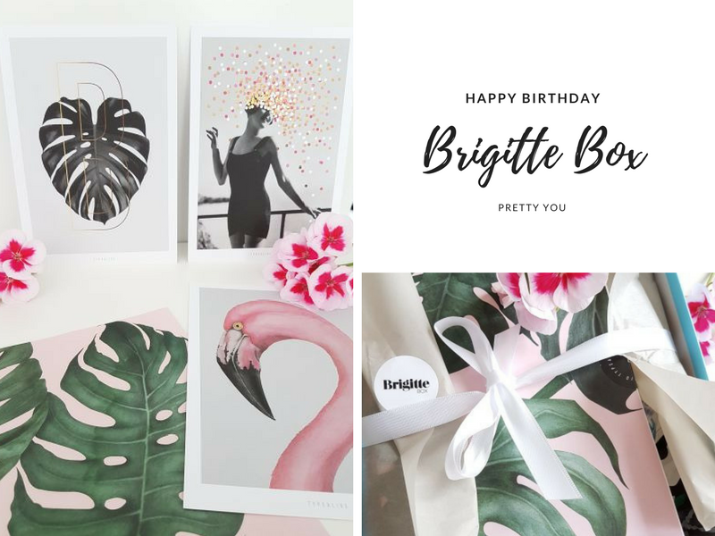 Happy Birthday Brigitte Box August 2017 - Pretty You